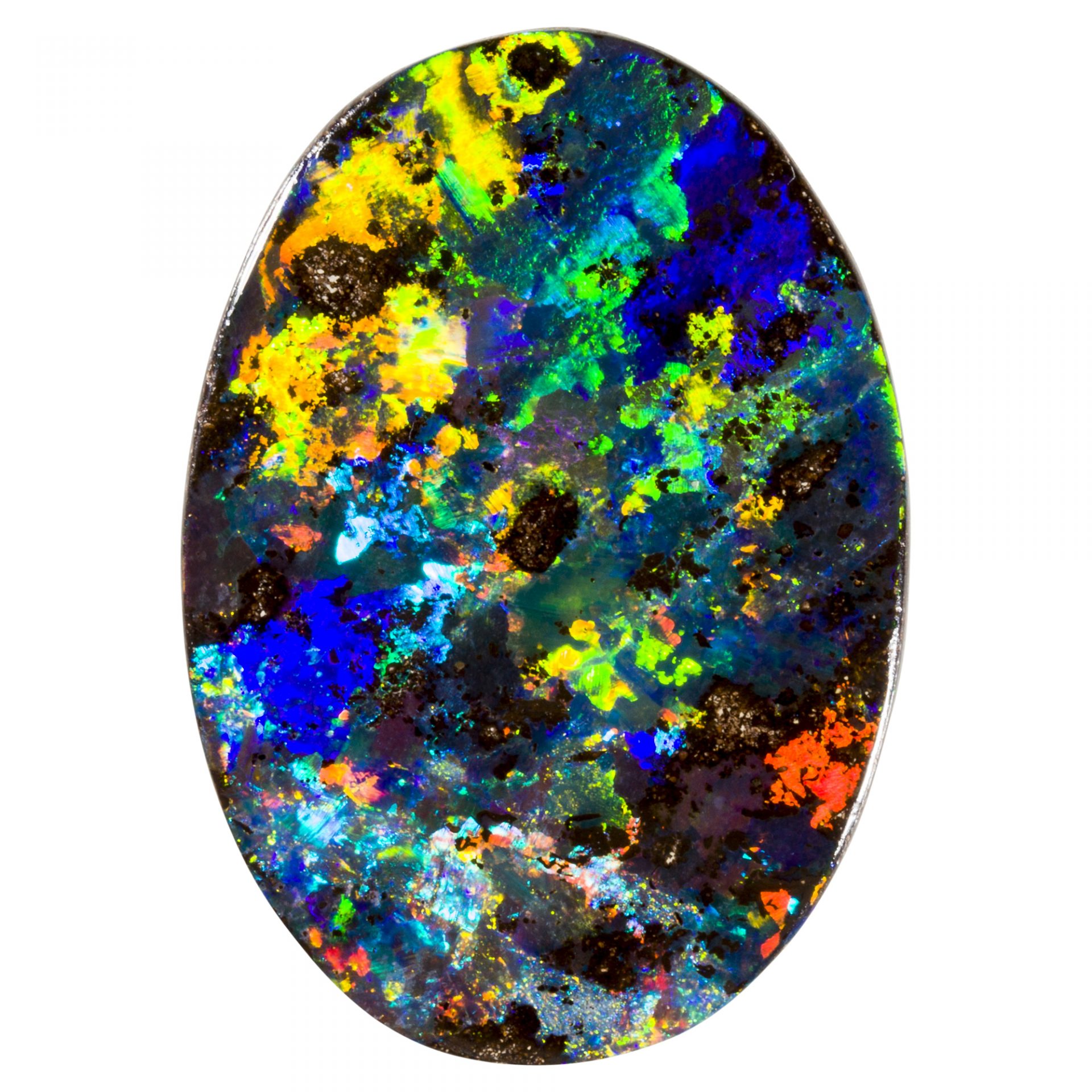 Gem Black Opal 2.77 ct (LS019) - Opal Copying Company Pty Ltd